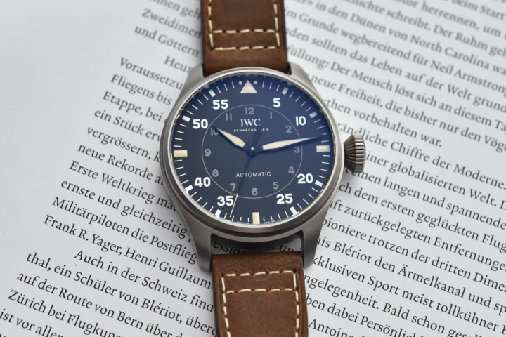 Hands-On IWC Big Pilot's Watch 43 Spitfire Titanium IW329701 & Bronze ...