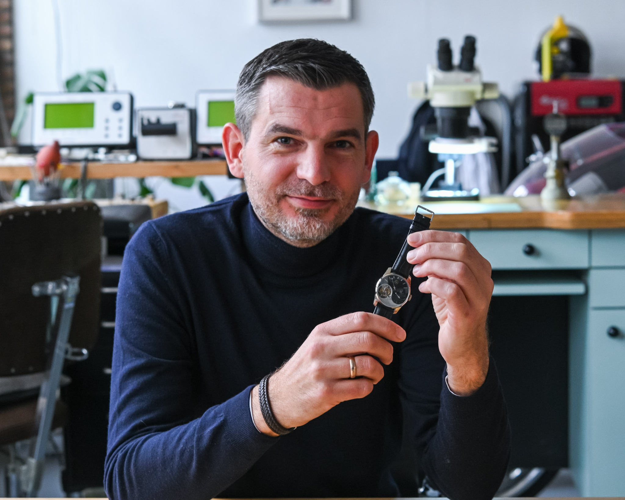An interview with Machiel Hulsman, about his tourbillon watch and more.