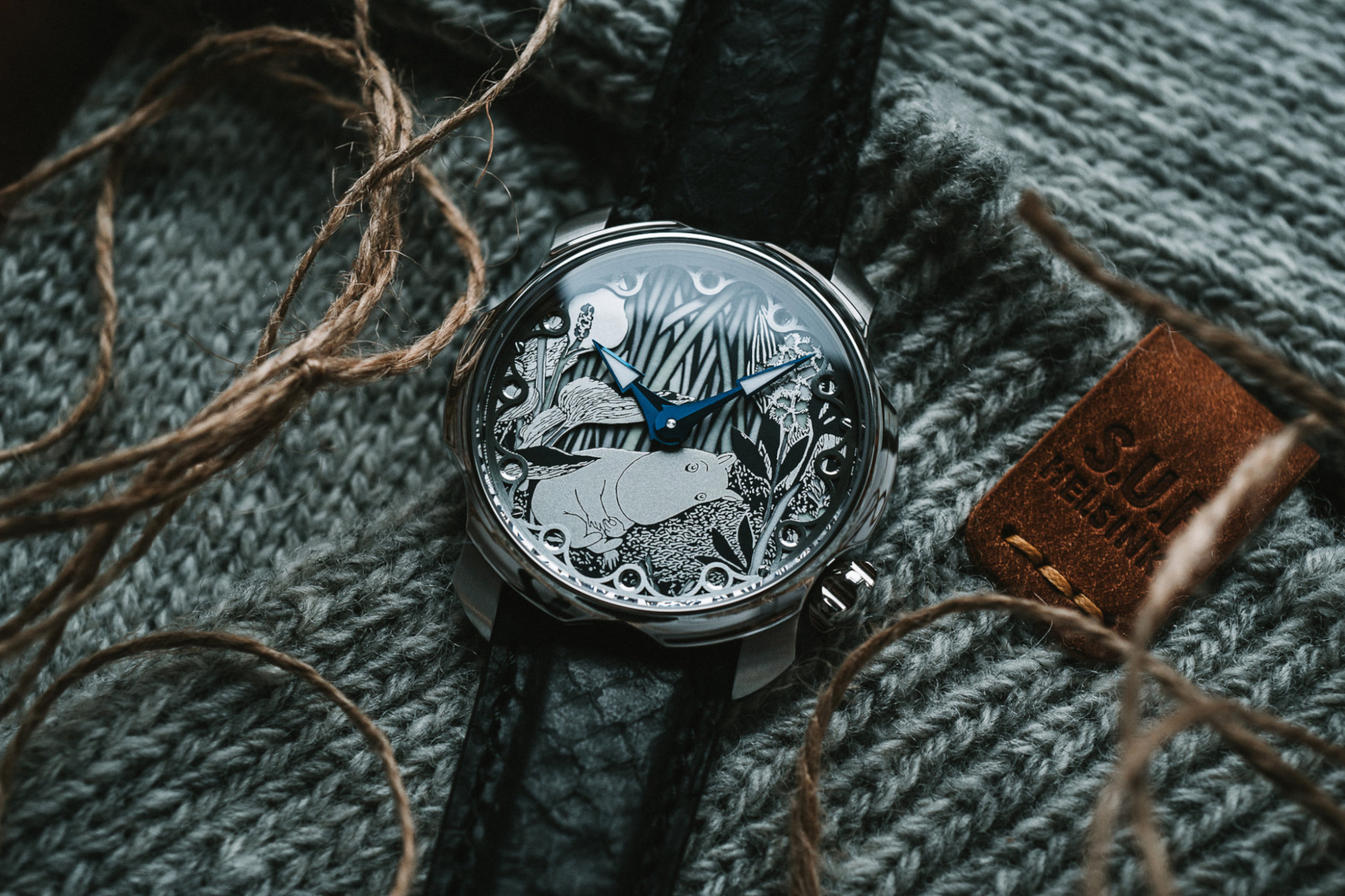 Moomintroll finds its way into the Sarpaneva x Moomin limited editions