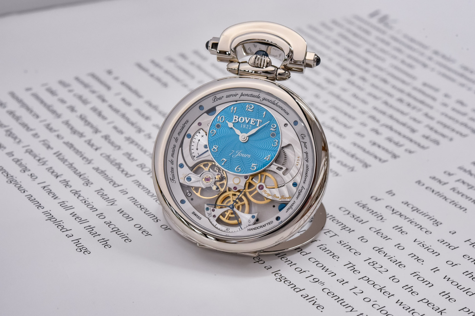 A different perspective on the Bovet Monsieur Bovet Turquoise