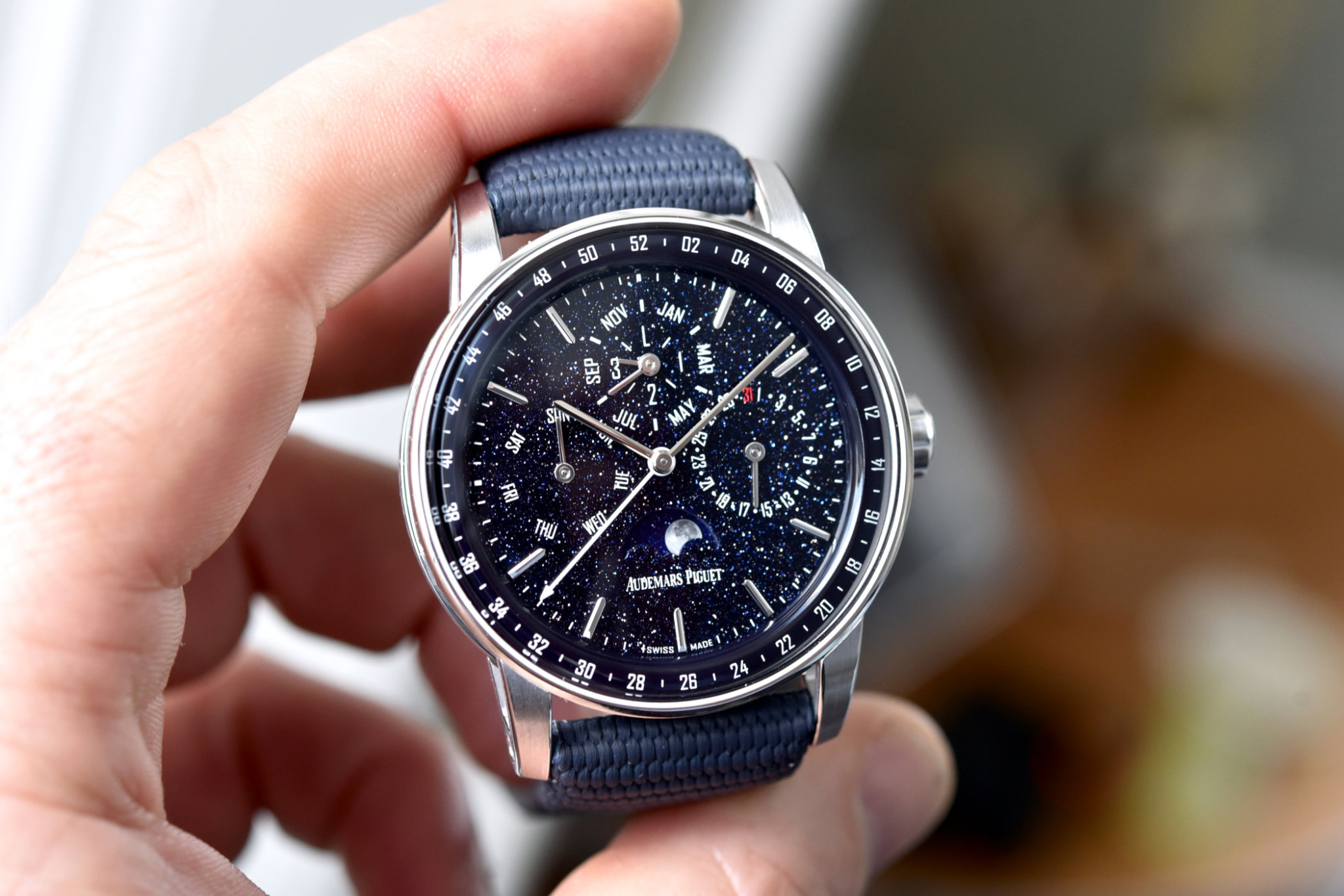 A new white gold case for the Code 11.59 by Audemars Piguet QP