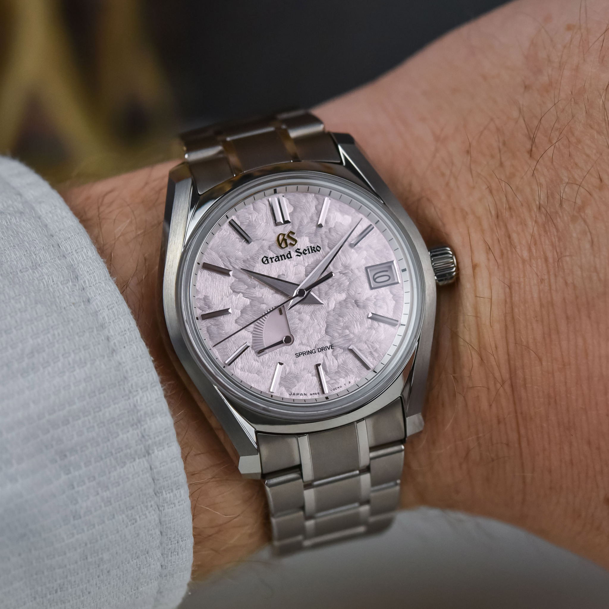 Hands-On Grand Seiko Heritage Shunbun Spring Drive Pink Dial SBGA413