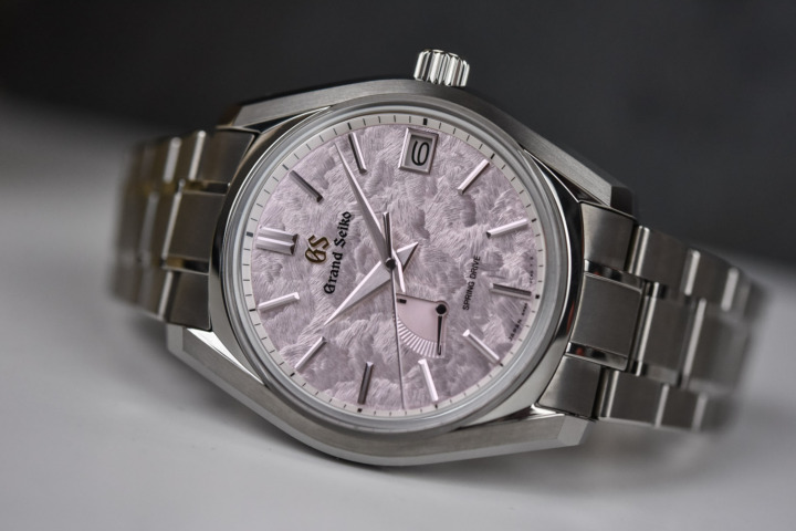 Hands-On Grand Seiko Heritage Shunbun Spring Drive Pink Dial SBGA413