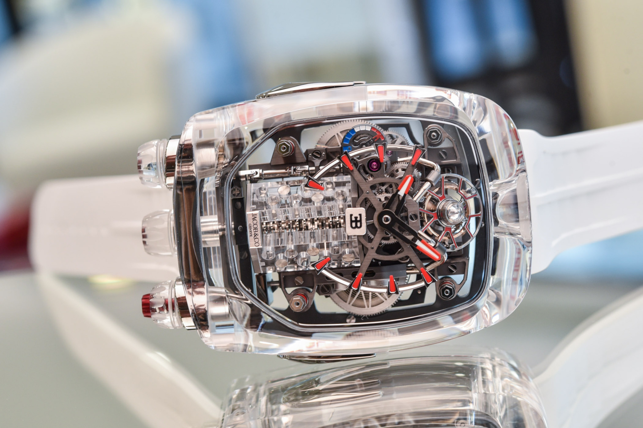 Hands-On - Jacob & Co Bugatti Chiron Sapphire Crystal (Specs & Price)