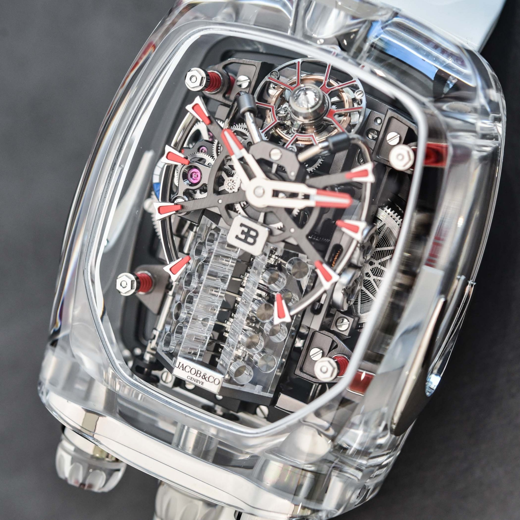 Hands-On - Jacob & Co Bugatti Chiron Sapphire Crystal (Specs & Price)
