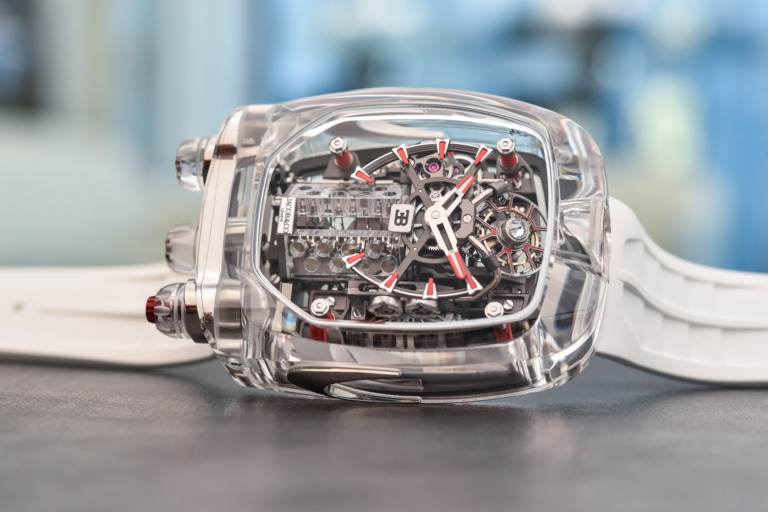 Hands-On - Jacob & Co Bugatti Chiron Sapphire Crystal (Specs & Price)