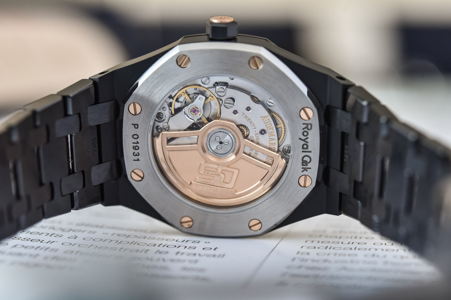 Hands-On - Audemars Piguet Royal Oak 34mm Black Ceramic 77350CE