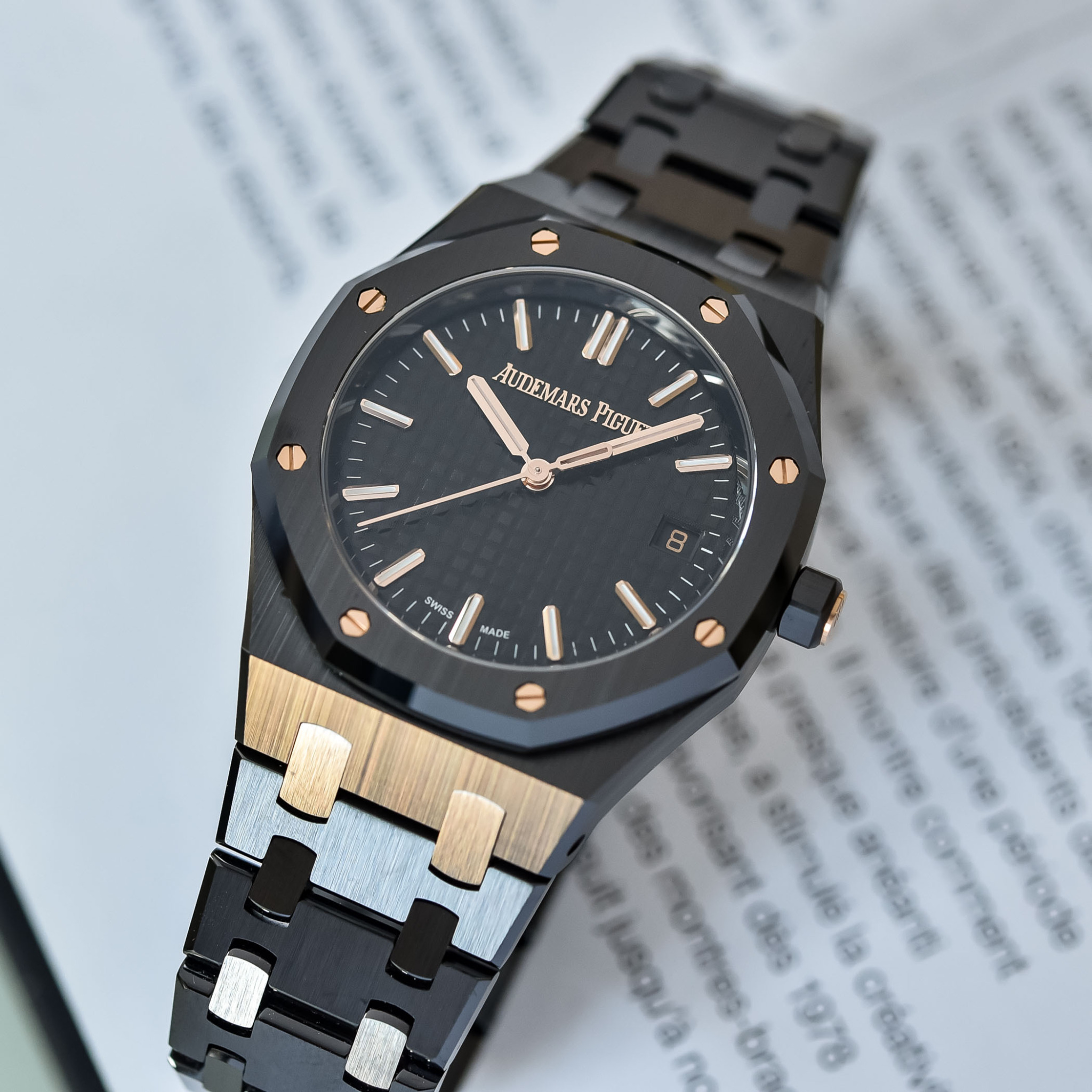 Hands-On - Audemars Piguet Royal Oak 34mm Black Ceramic 77350CE