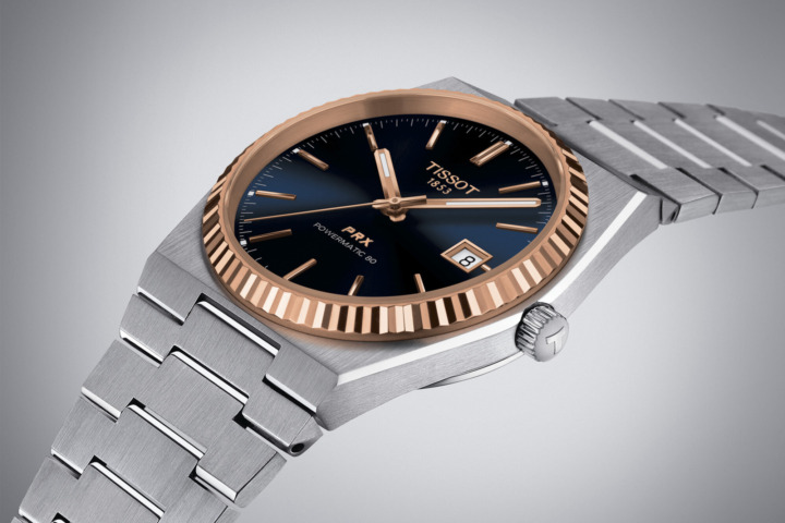 First Look: The Tissot PRX 40 Powermatic 80 with Gradient Dials or in Full Forged Carbon
