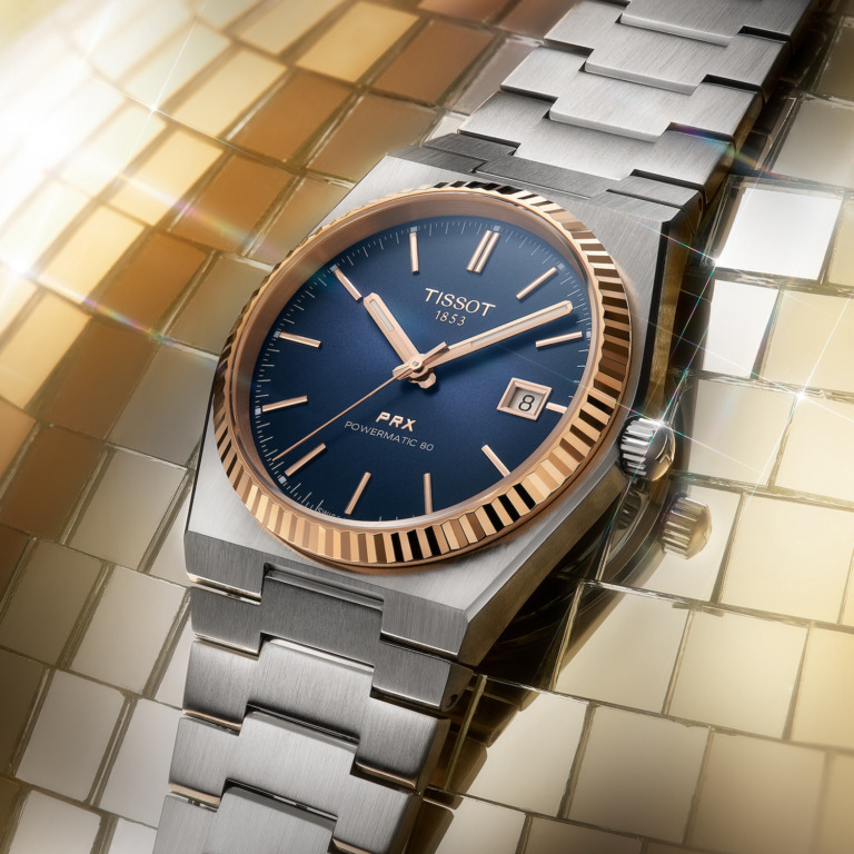 Introducing - Tissot PRX Powermatic 80 Steel-and-Gold Blue Dial (Price)