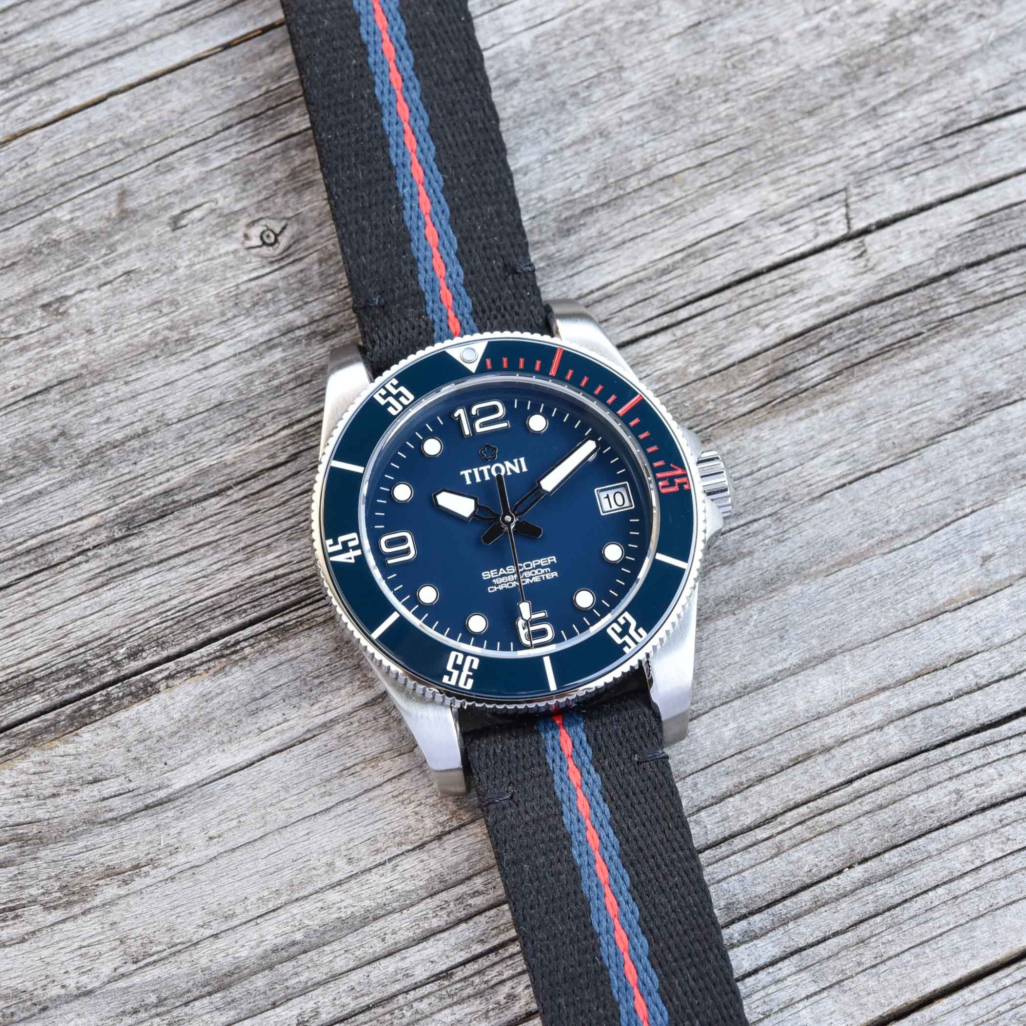 Hands-On - Titoni Seascoper 600 Ocean Tide with Eco-Friendly strap