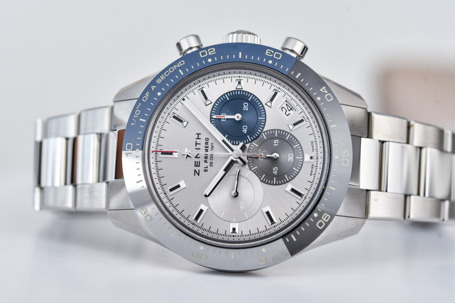 The new tri-colour, two-tone or full gold Zenith Chronomaster Sport