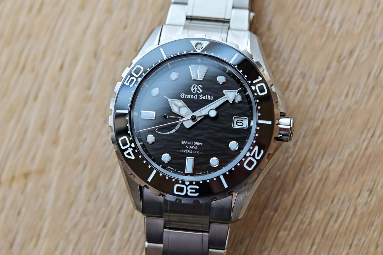Hands-on Grand Seiko Evolution 9 Diver Spring Drive 5 Days SLGA015