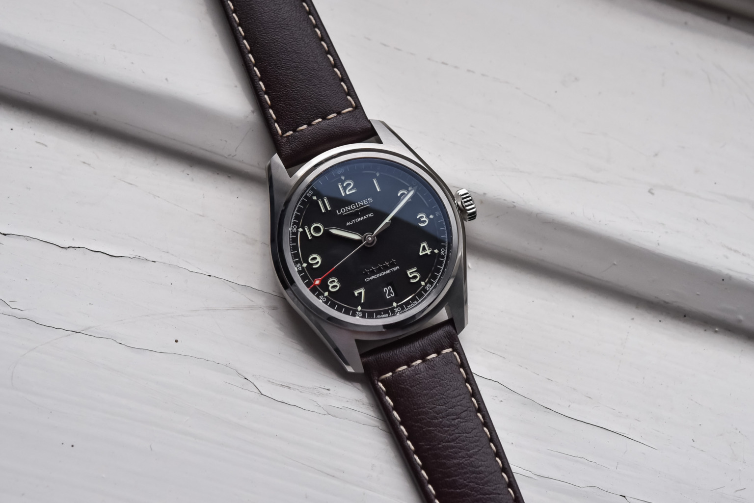 Review - Longines Spirit 37mm Unisex Black Dial (Specs & Price)