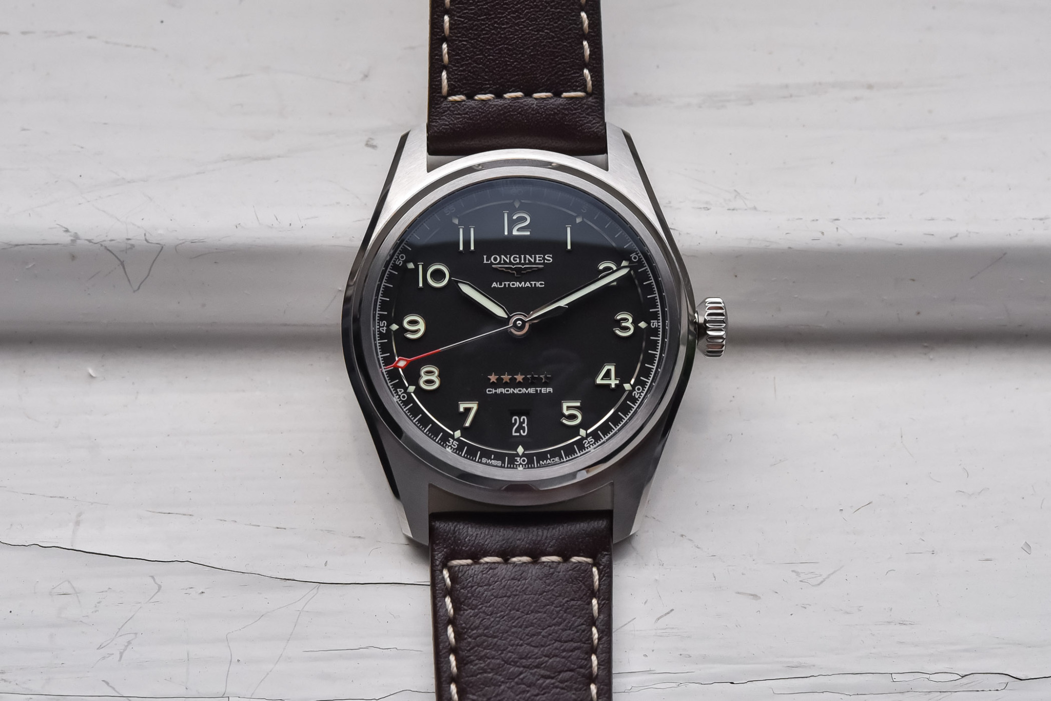 Review - Longines Spirit 37mm Unisex Black Dial (Specs & Price)