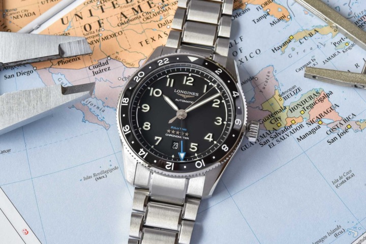 First Look: The Longines Spirit Zulu Time Titanium 39mm