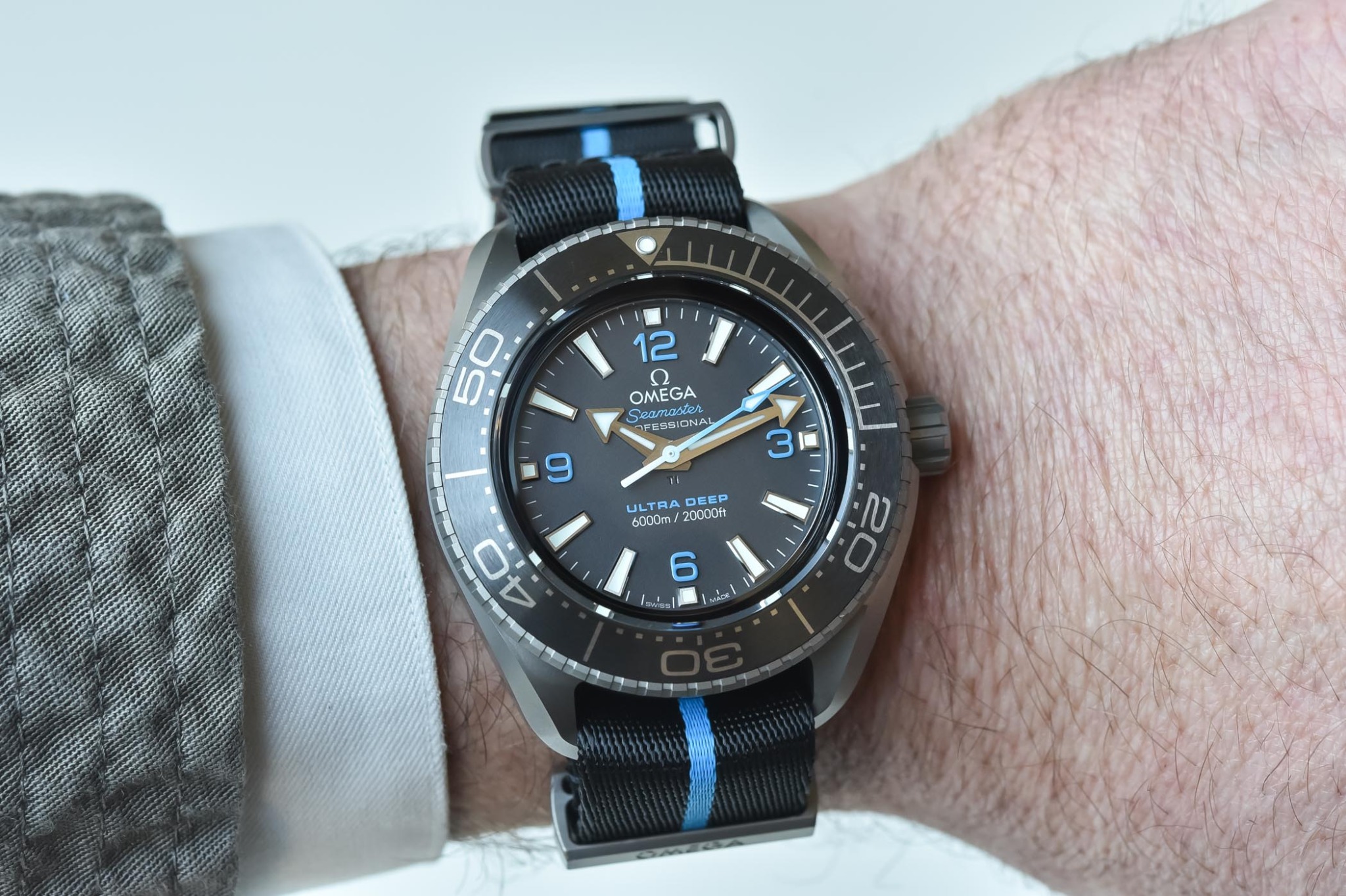 Hands-On - Omega Seamaster Planet Ocean Ultra Deep Titanium 6000m