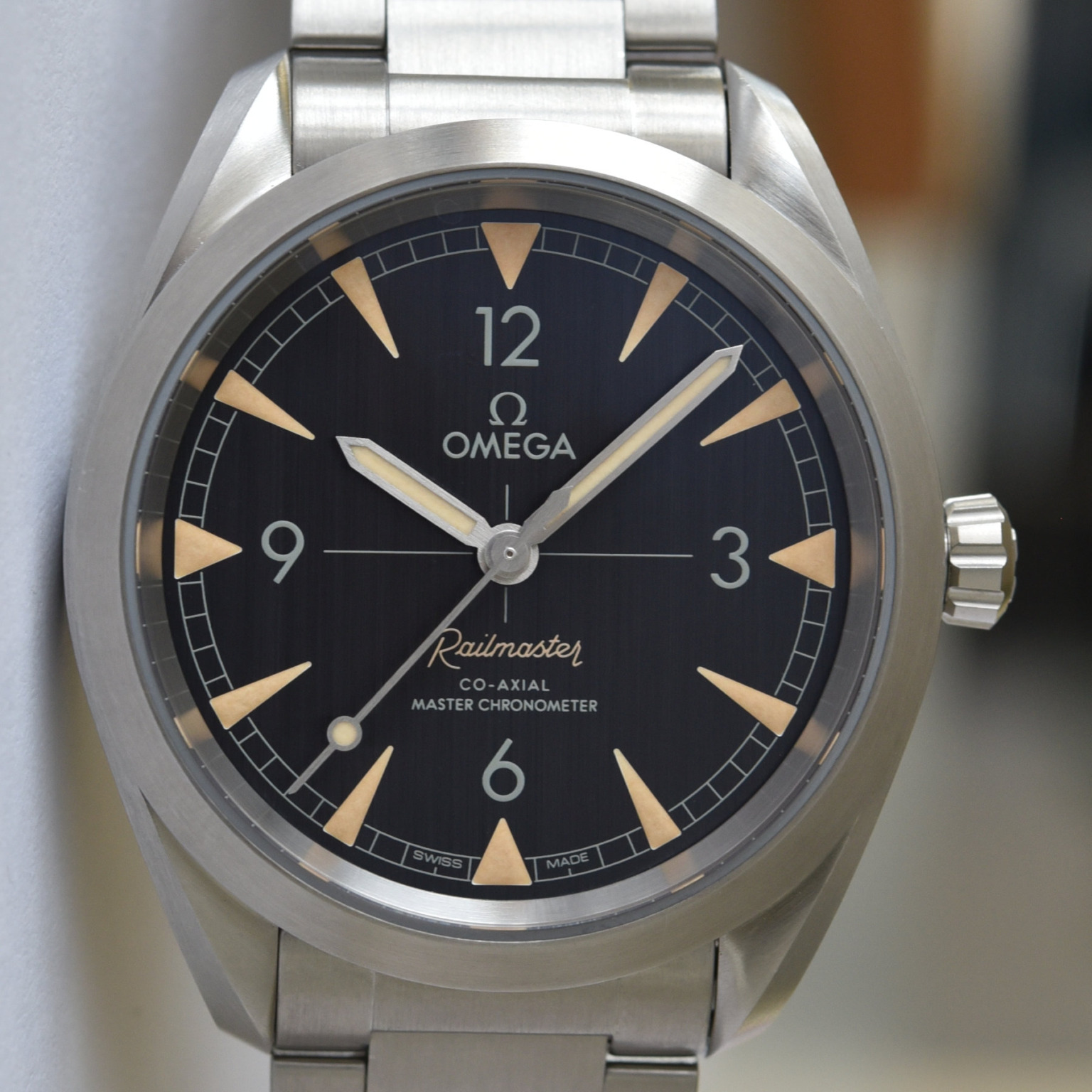 The Omega Railmaster is a criminally overlooked steel sports watch.