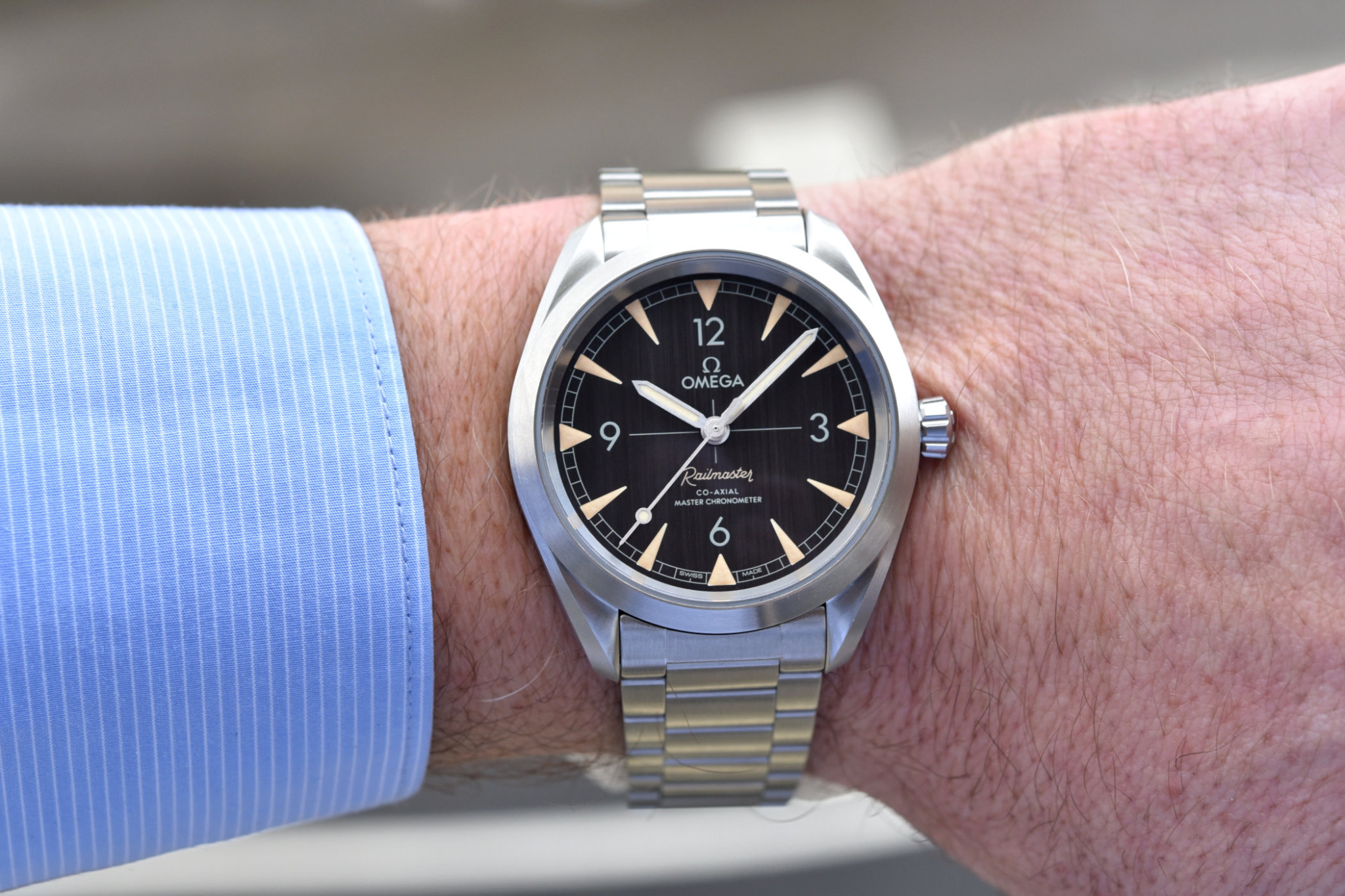 The Omega Railmaster is a criminally overlooked steel sports watch.