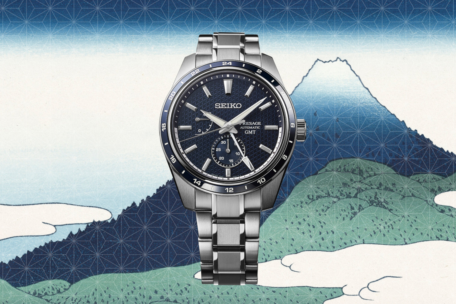 Seiko expands the stylish Presage Sharp Edged Series with 5 new models.