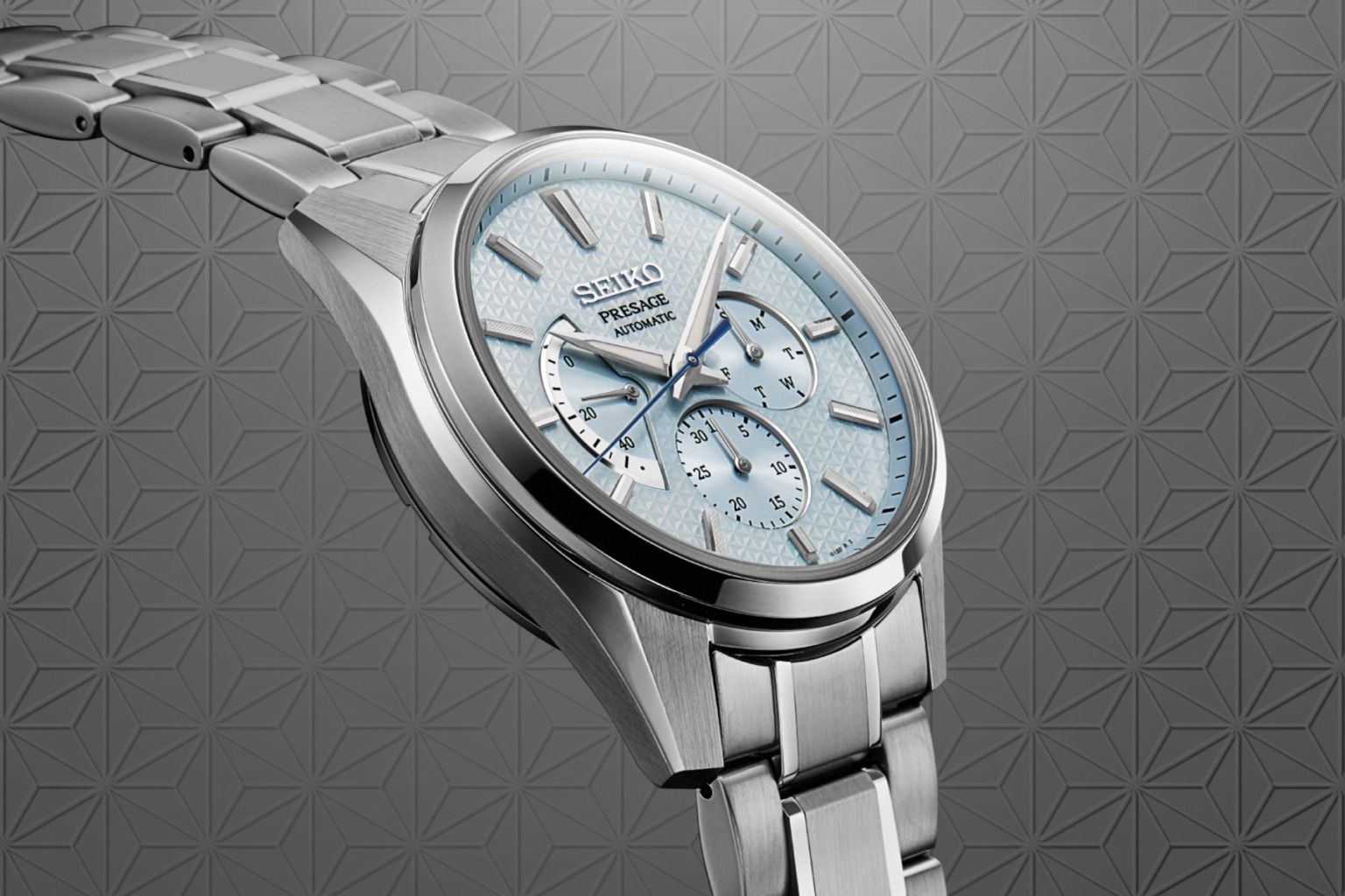 Seiko expands the stylish Presage Sharp Edged Series with 5 new models.