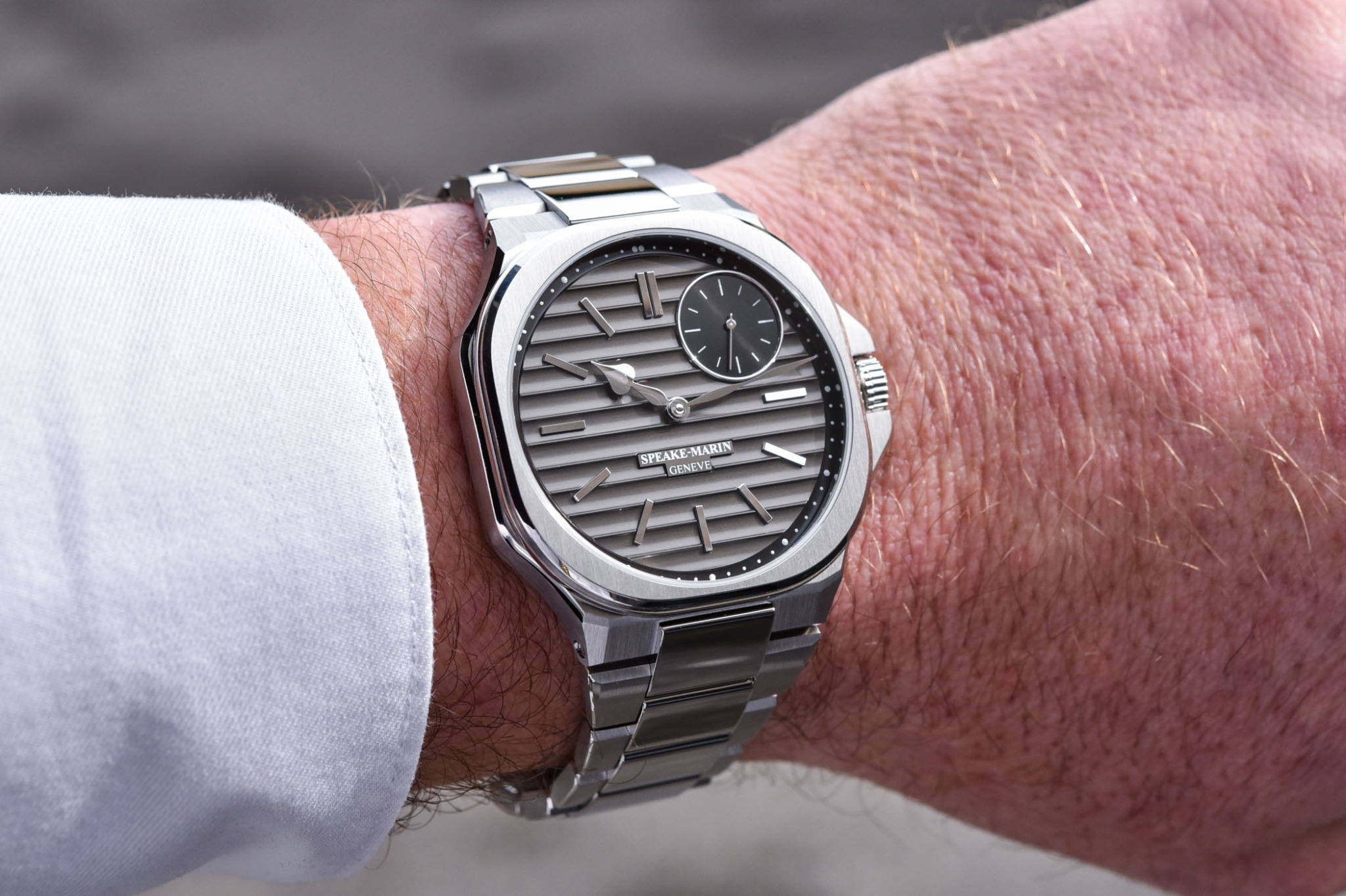 The Speake-Marin Ripples, A New Sports Watch With Integrated Bracelet