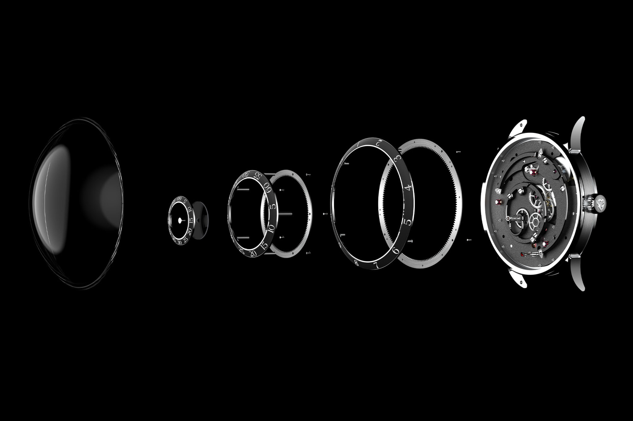 Introducing - Trilobe Une Folle Journée With Deconstructed Time Display