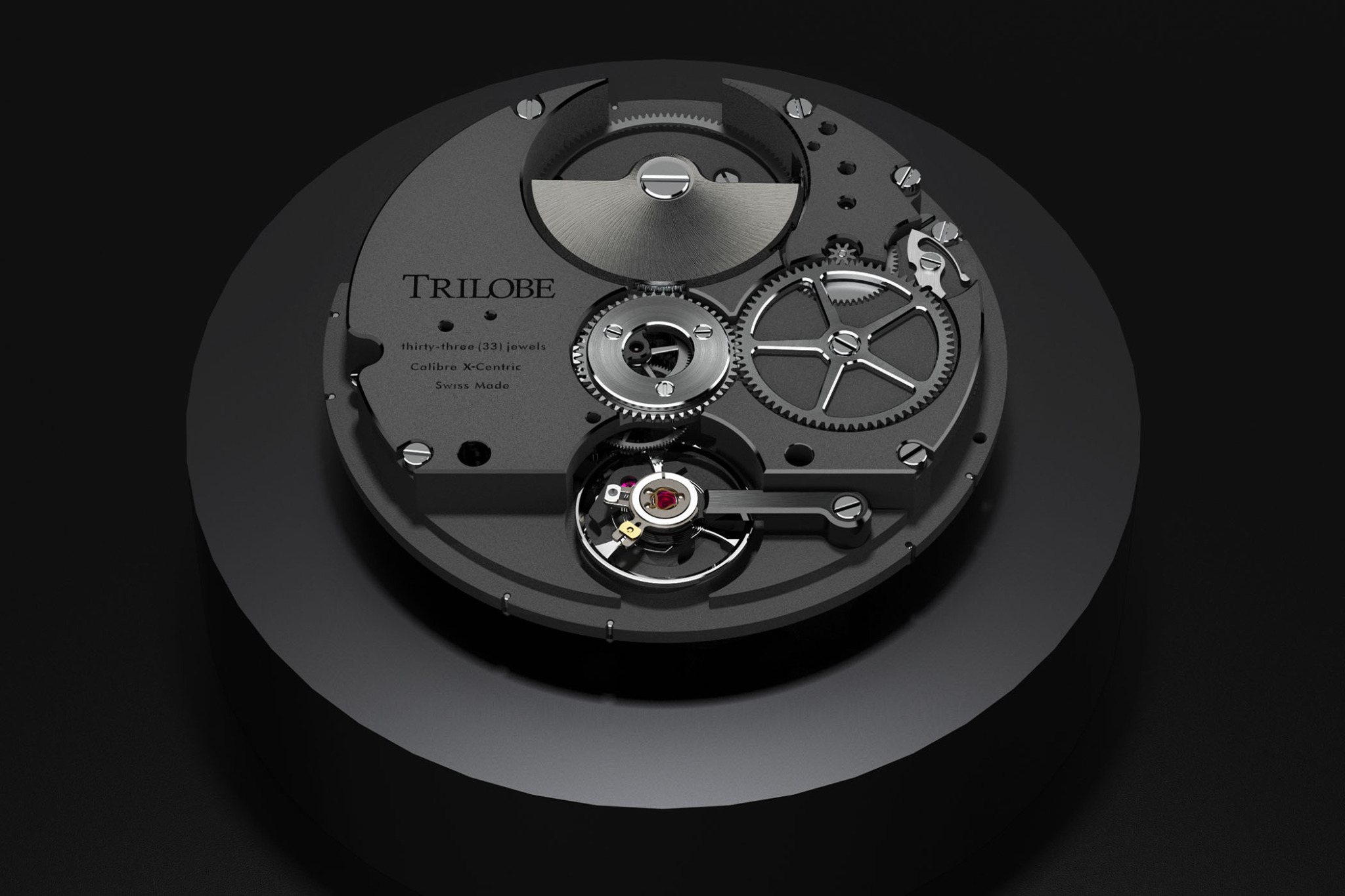 Introducing - Trilobe Une Folle Journée With Deconstructed Time Display