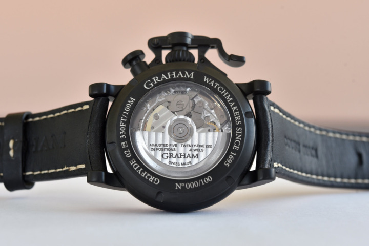 Graham gives the Chronofighter a fully luminous dial