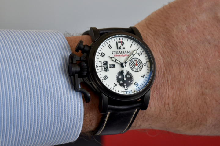 Graham gives the Chronofighter a fully luminous dial