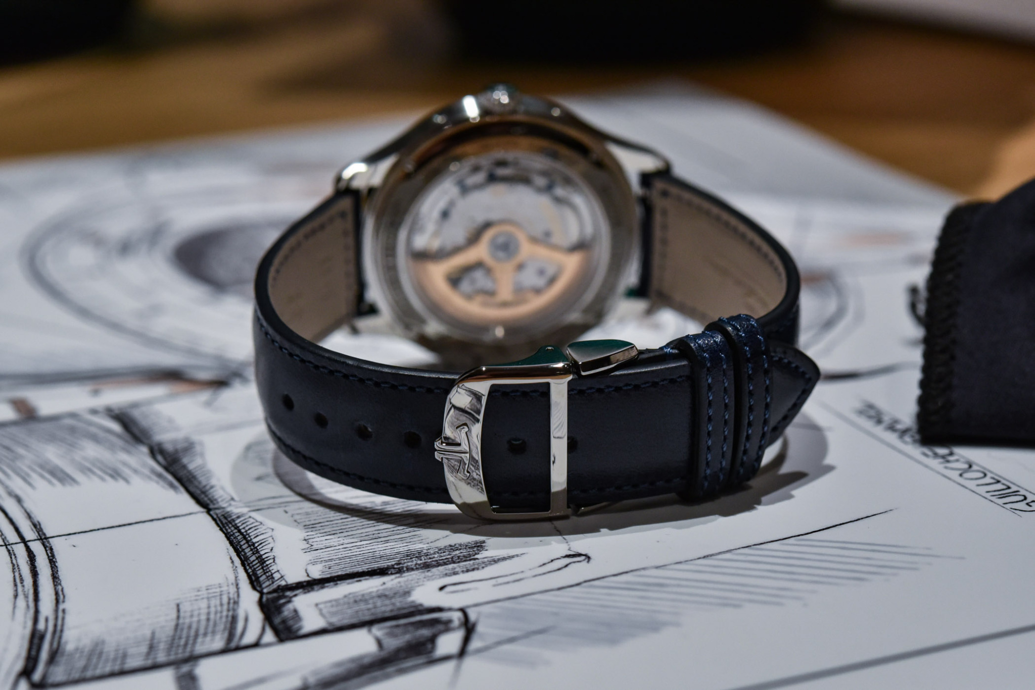 Jaeger-LeCoultre Master Control Date and Calendar Blue Dial Limited