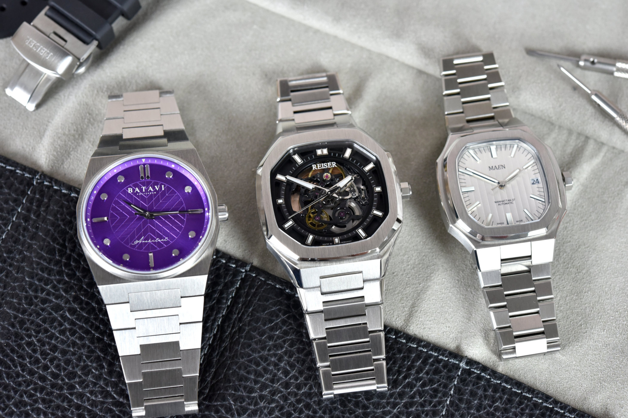 Maen, Reiser and Batavi provide honest, fun luxury sports watches