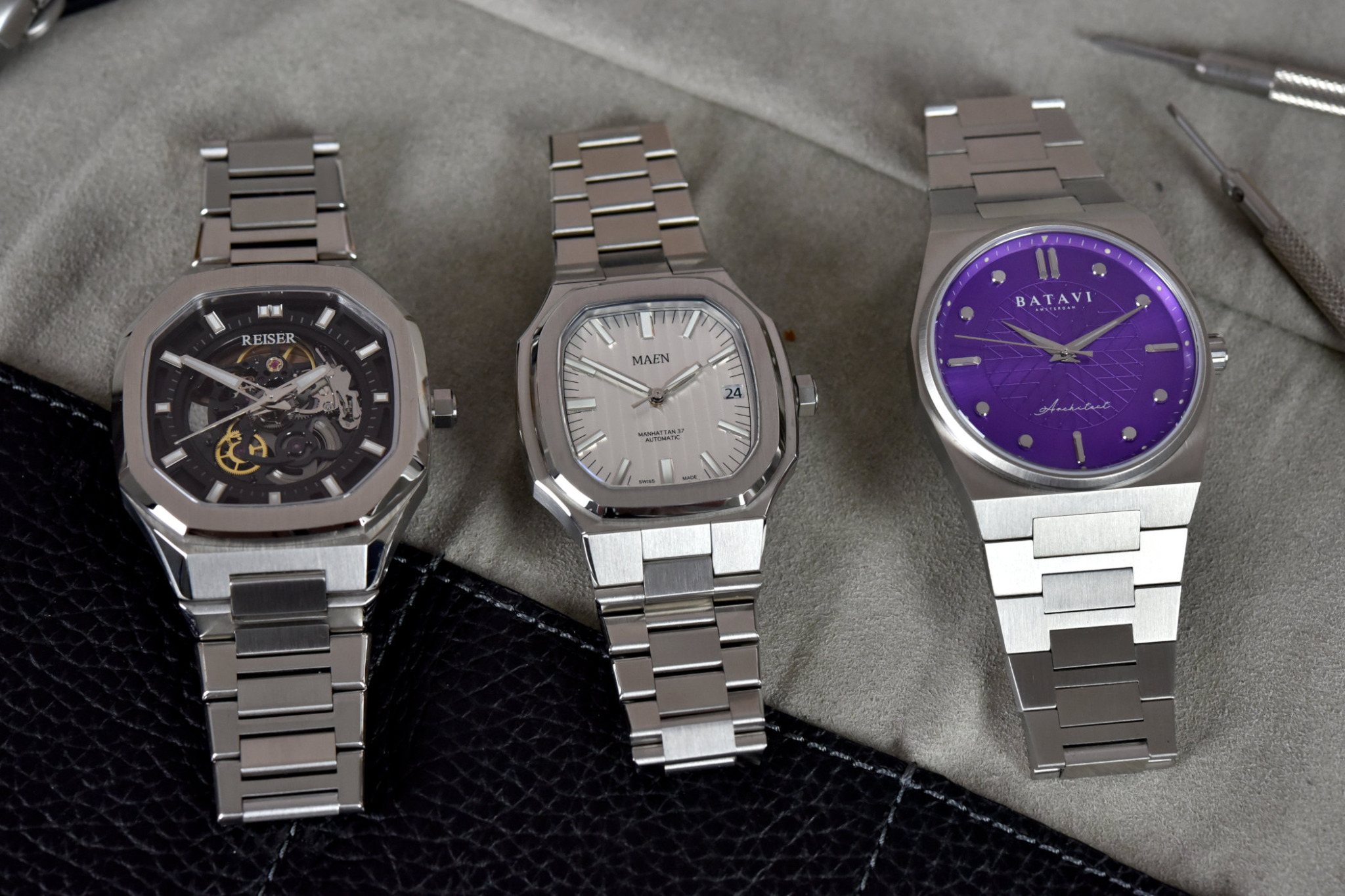 Maen, Reiser and Batavi provide honest, fun luxury sports watches