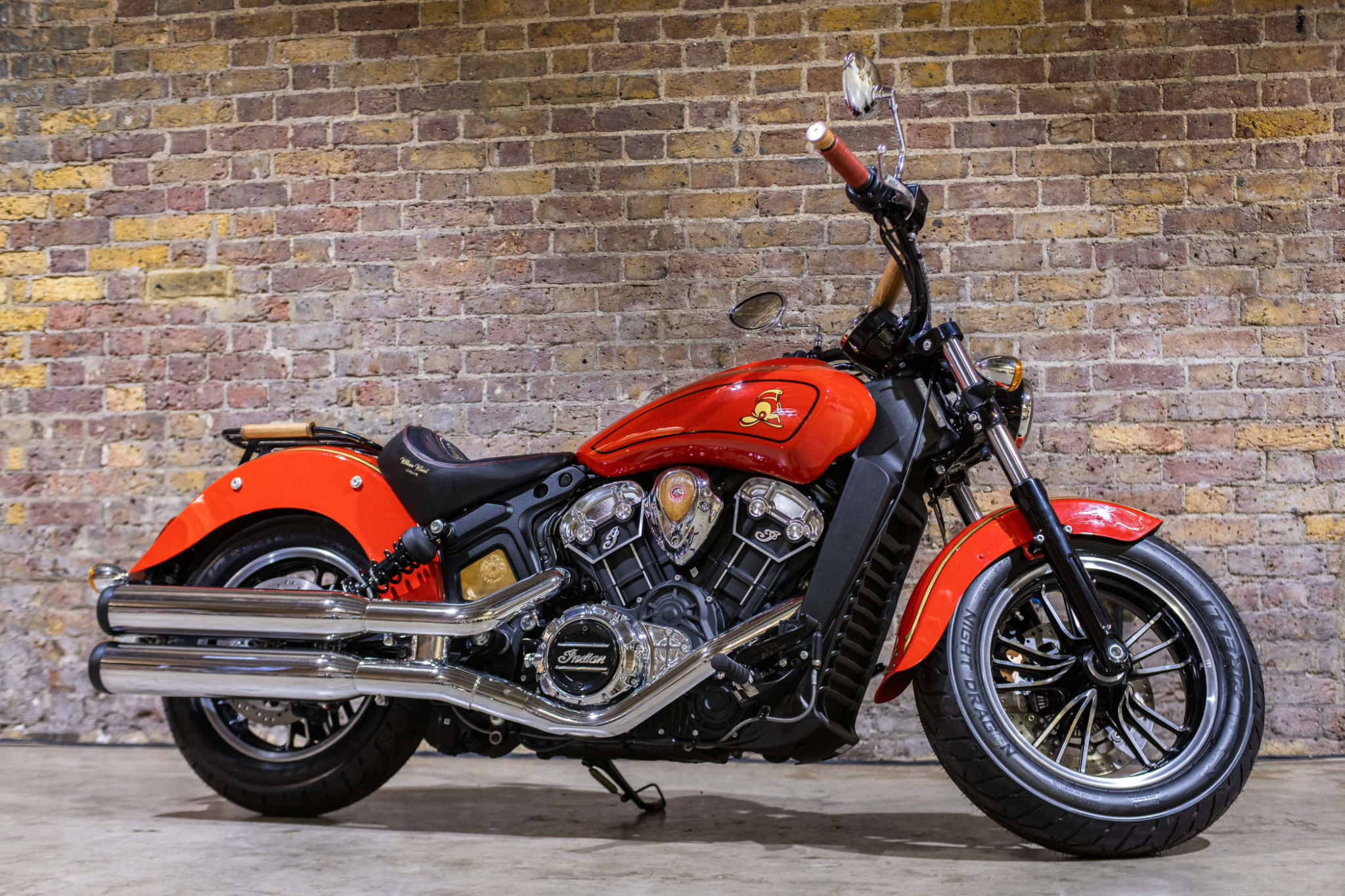 William Wood Watches and Saltire Motorcycles built a unique charity bike