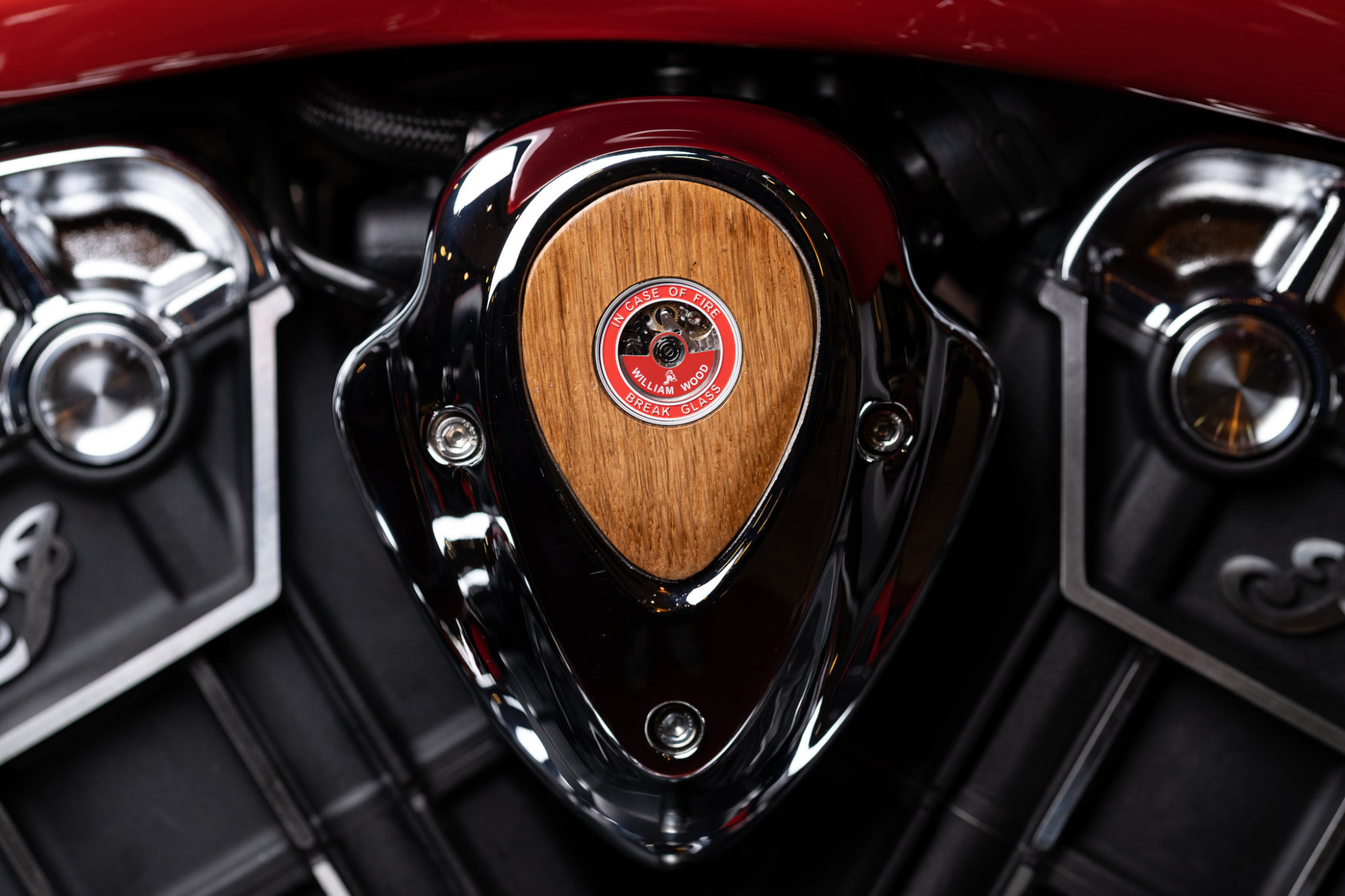 William Wood Watches and Saltire Motorcycles built a unique charity bike