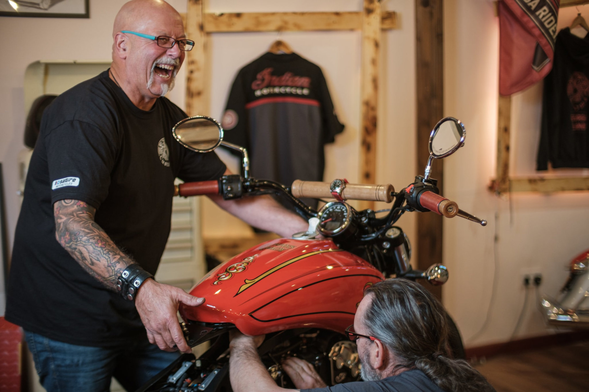 William Wood Watches and Saltire Motorcycles built a unique charity bike