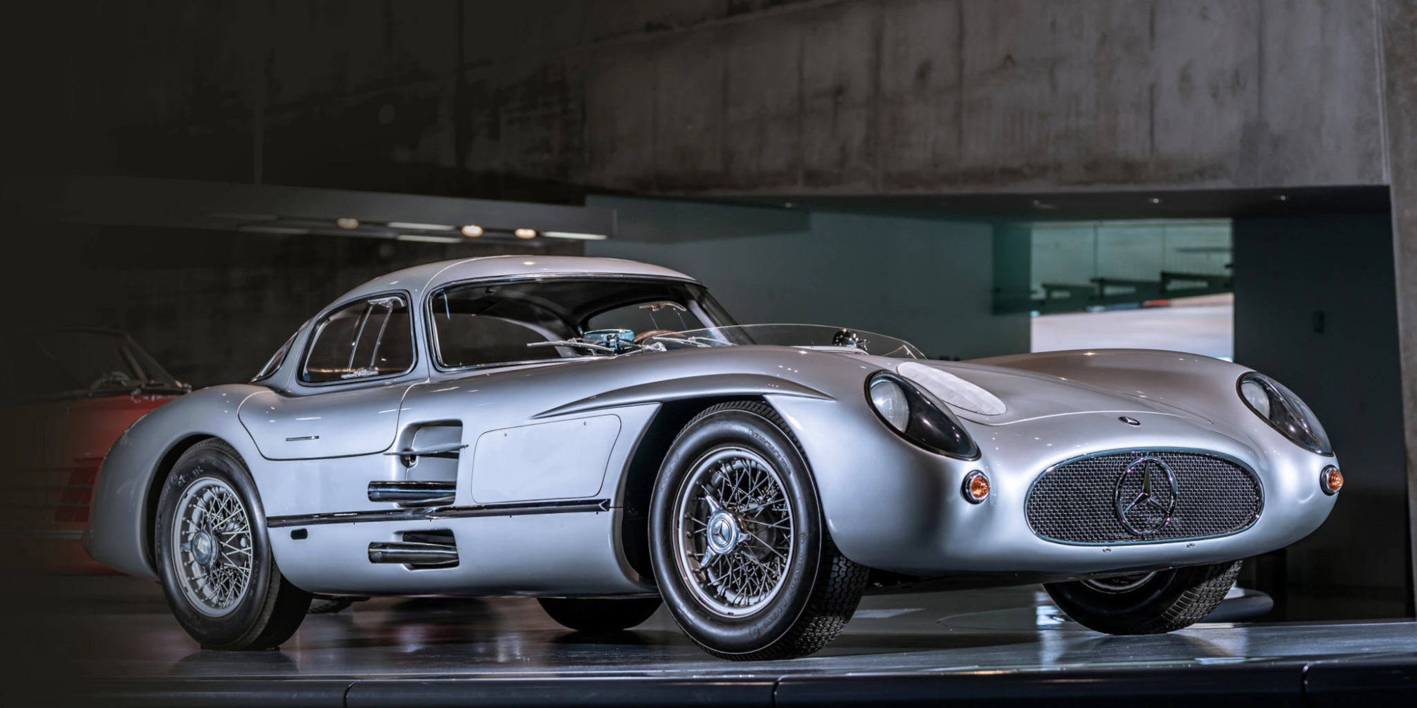 A one-of-two Mercedes-Benz 300 SLR Uhlenhaut Coupe breaks records
