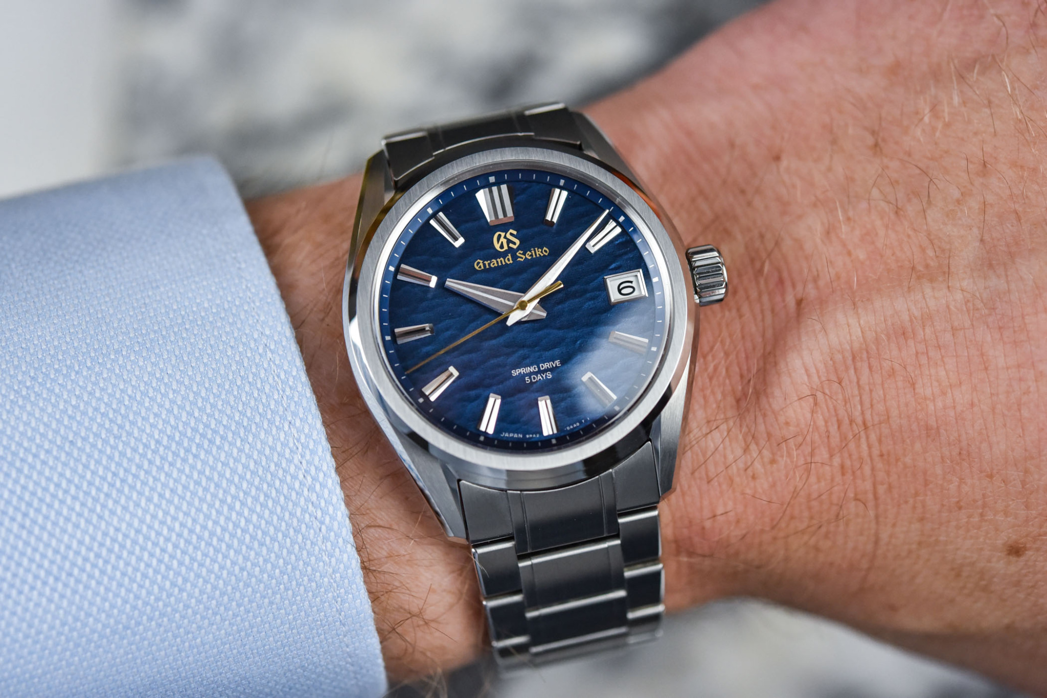 Hands-On Review Grand Seiko Spring Drive SLGA007 Lake Suwa (Price)