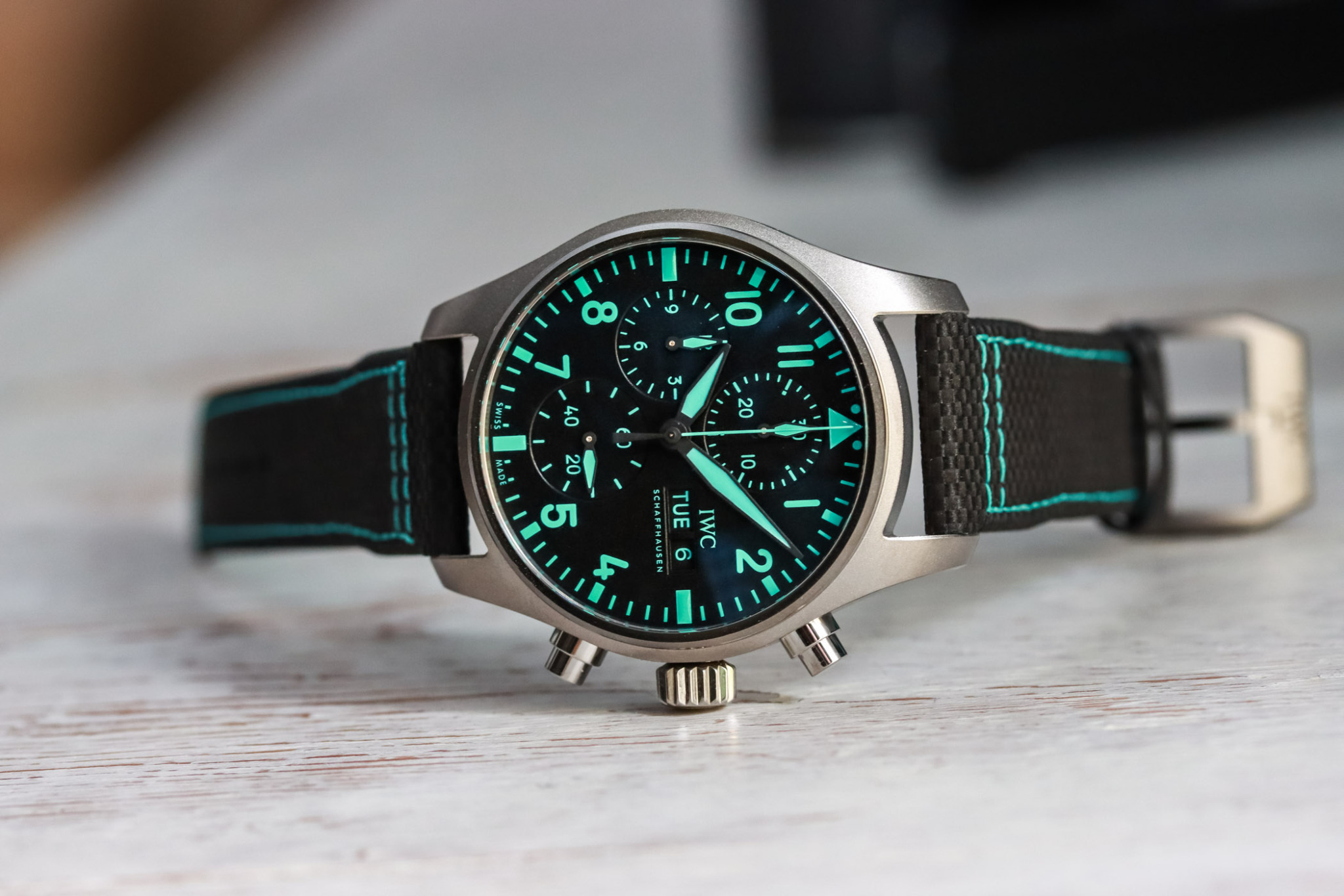 Hands-On IWC Pilot Chronograph 41 Mercedes-AMG Petronas IW388108
