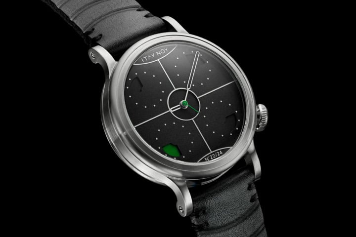 The creative and expressive Itay Noy Time Quarters divides time fourway.