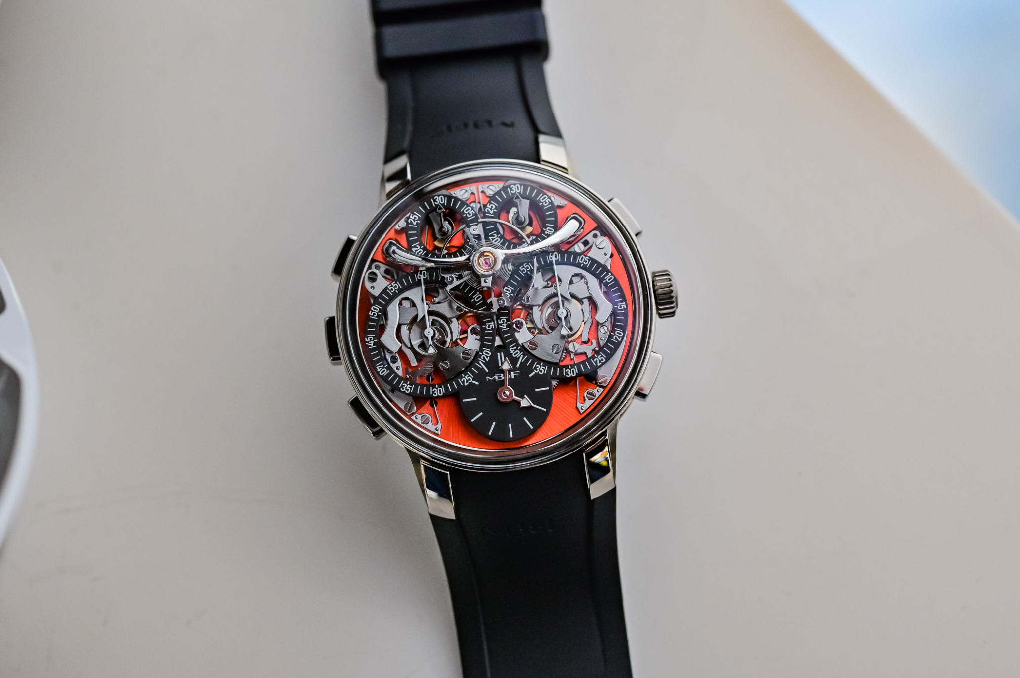 Hands-on - MB&F Legacy Sequential EVO Chronograph (Live Pics, Price)