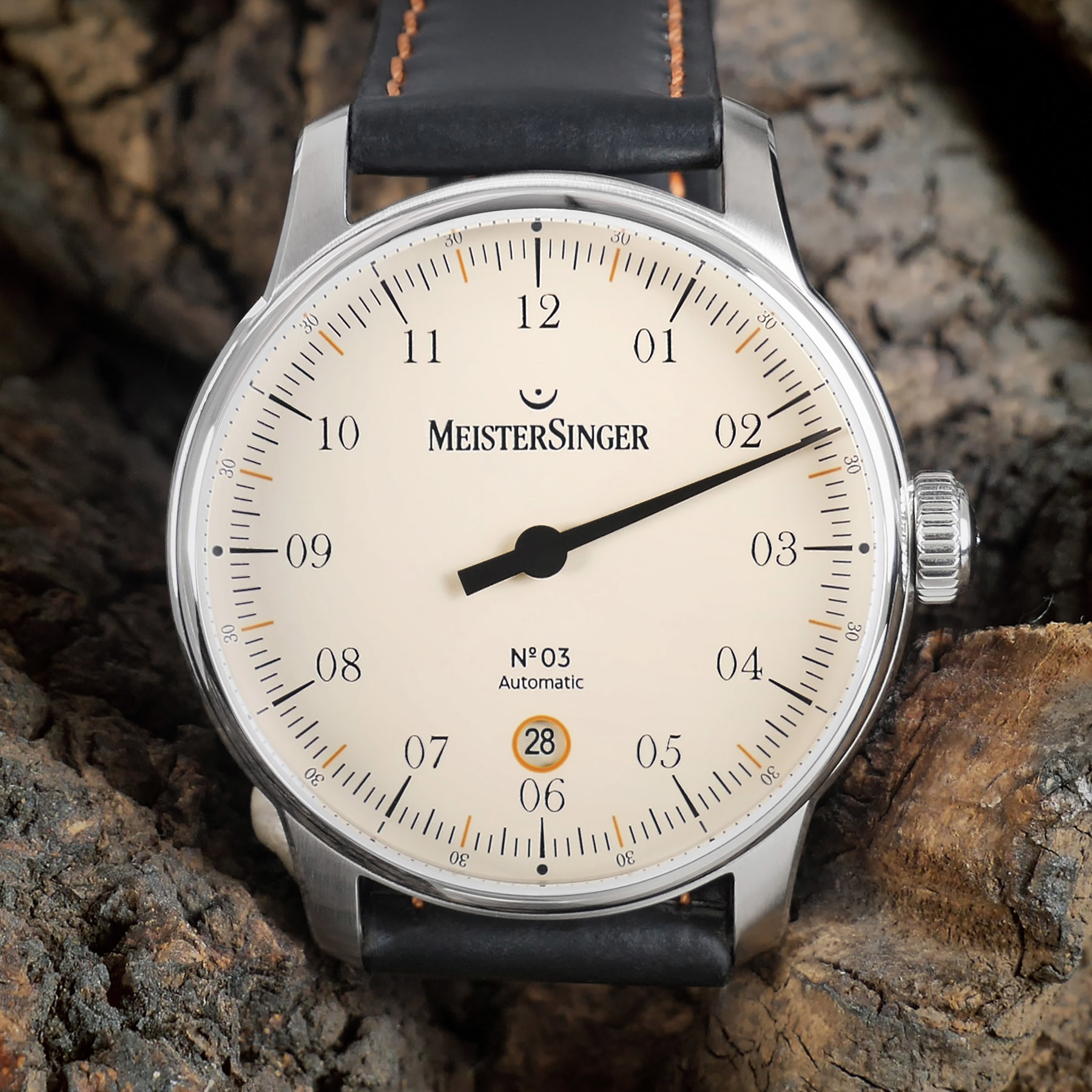A fresh new look for the classic MeisterSinger N°03 40mm