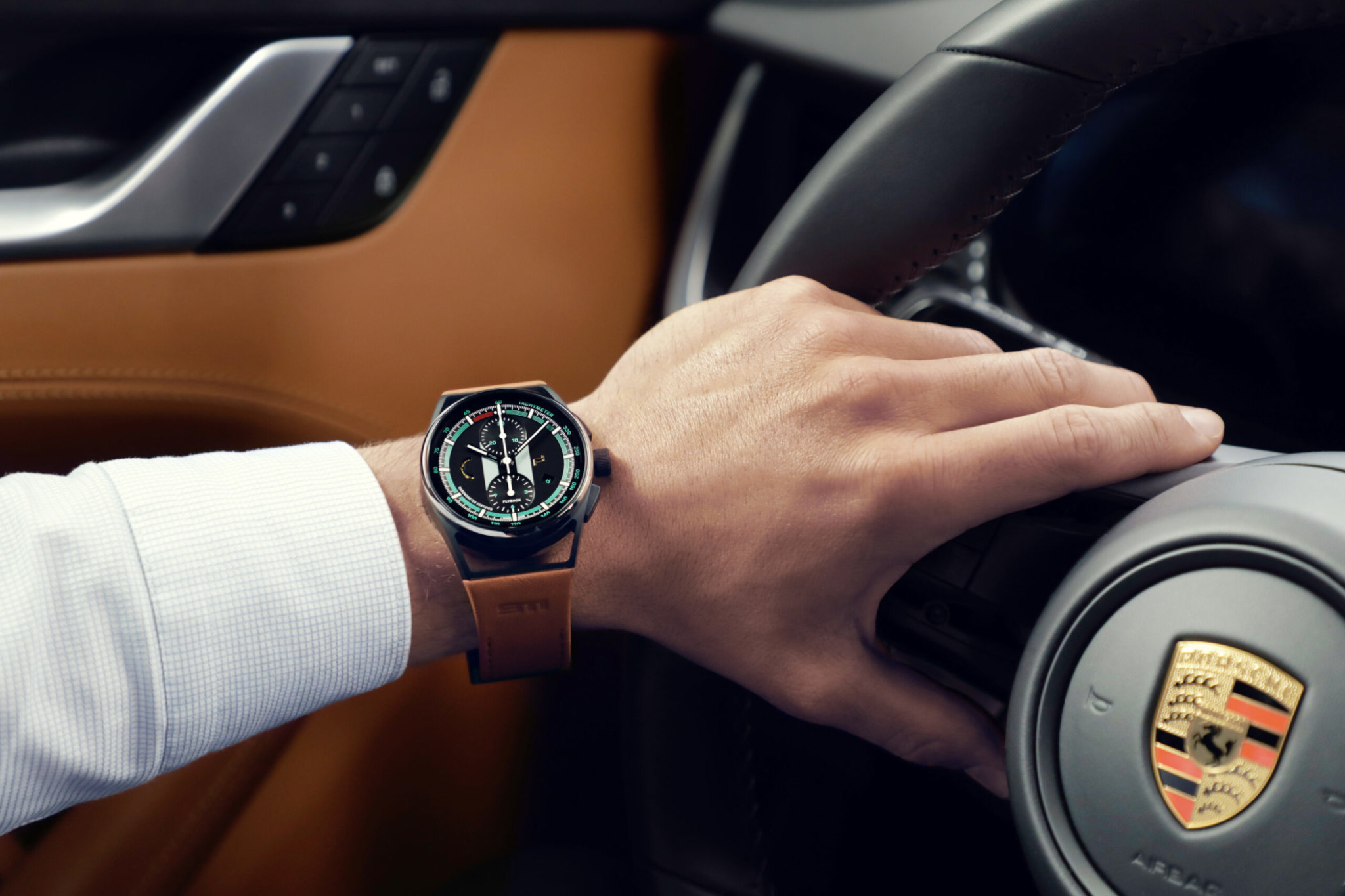 The new Porsche 911 Sport Classic and matching Porsche Design watch.