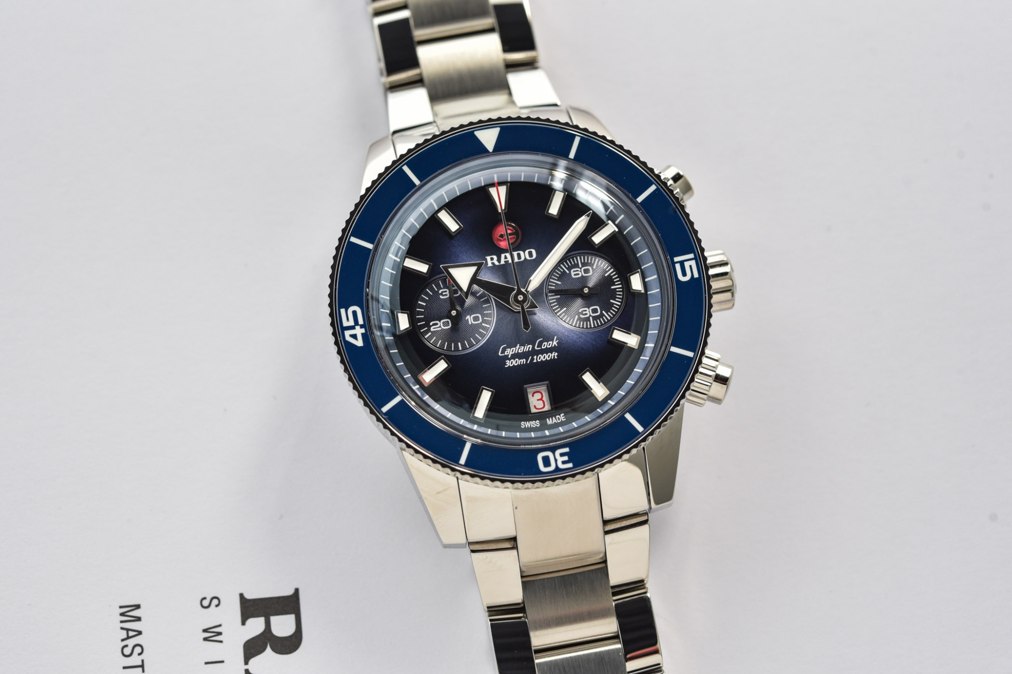 Hands-On Review - Rado Captain Cook Chronograph Collection