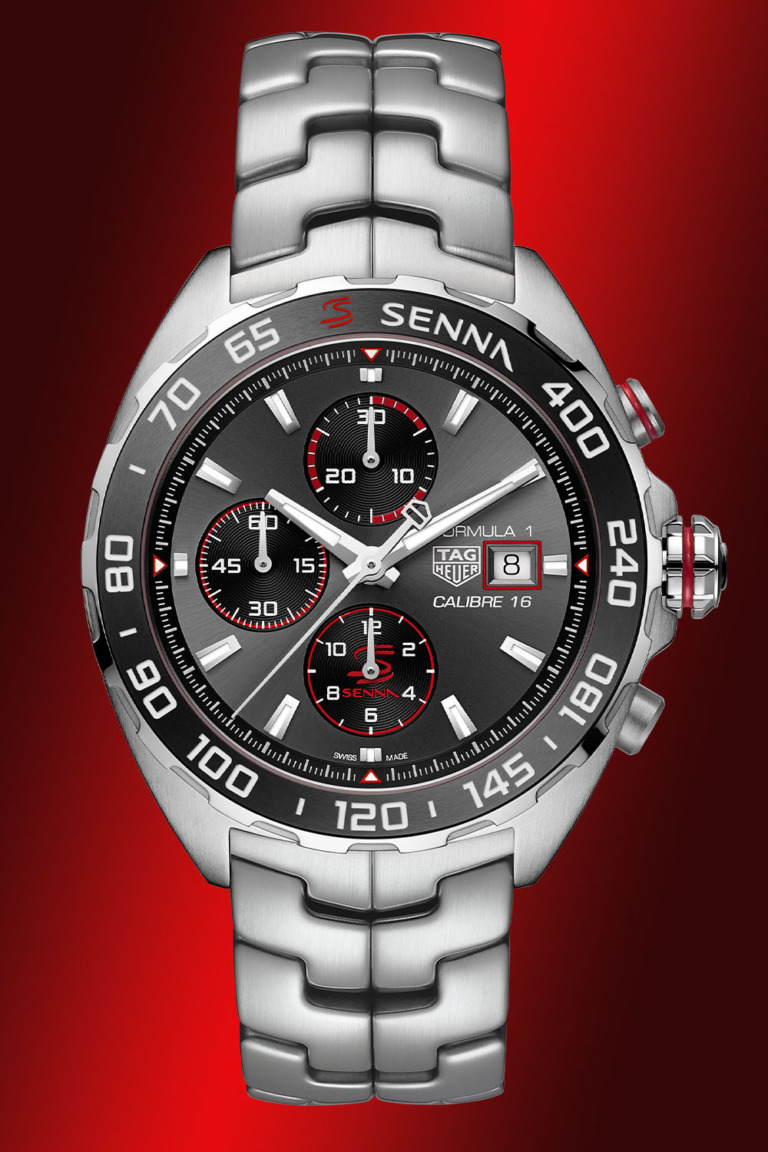 TAG Heuer honours Senna with a new Special Edition of the Formula 1