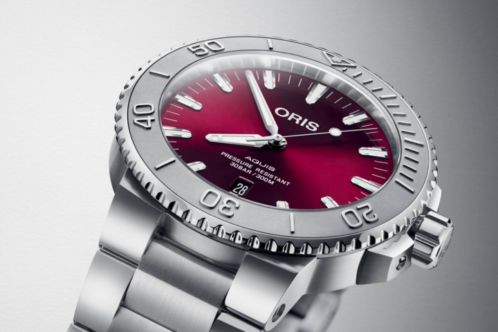 Introducing - Oris Aquis Date Cherry 43.5mm (Specs & Price)