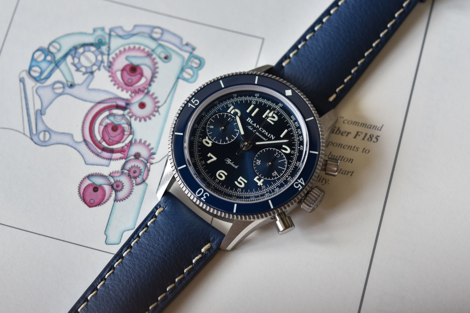 Hands-On Review - Blancpain Air Command Flyback Chronograph 36mm