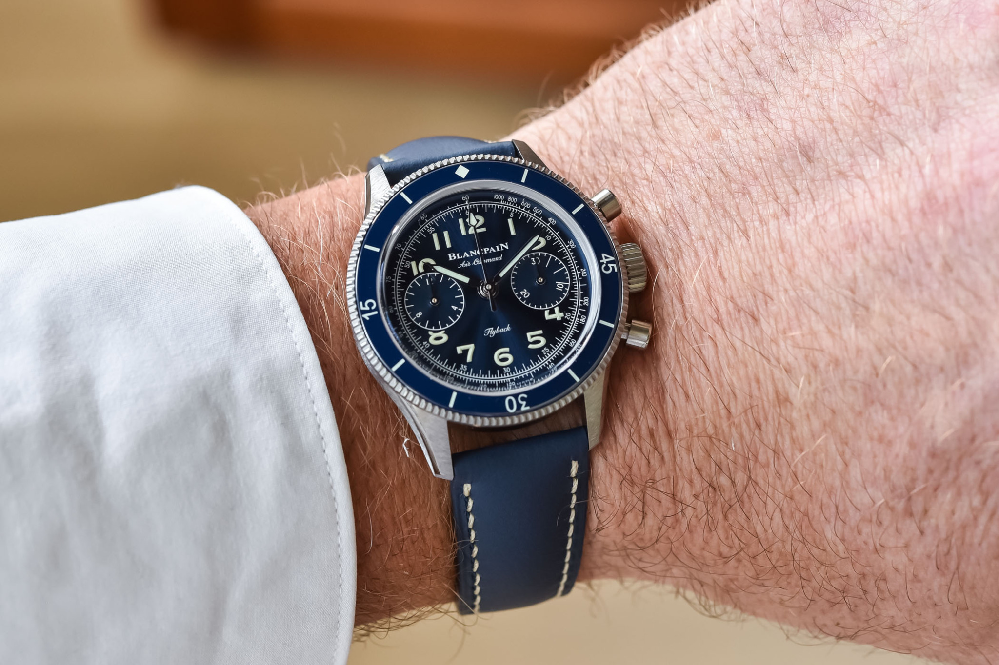 Hands-On Review - Blancpain Air Command Flyback Chronograph 36mm