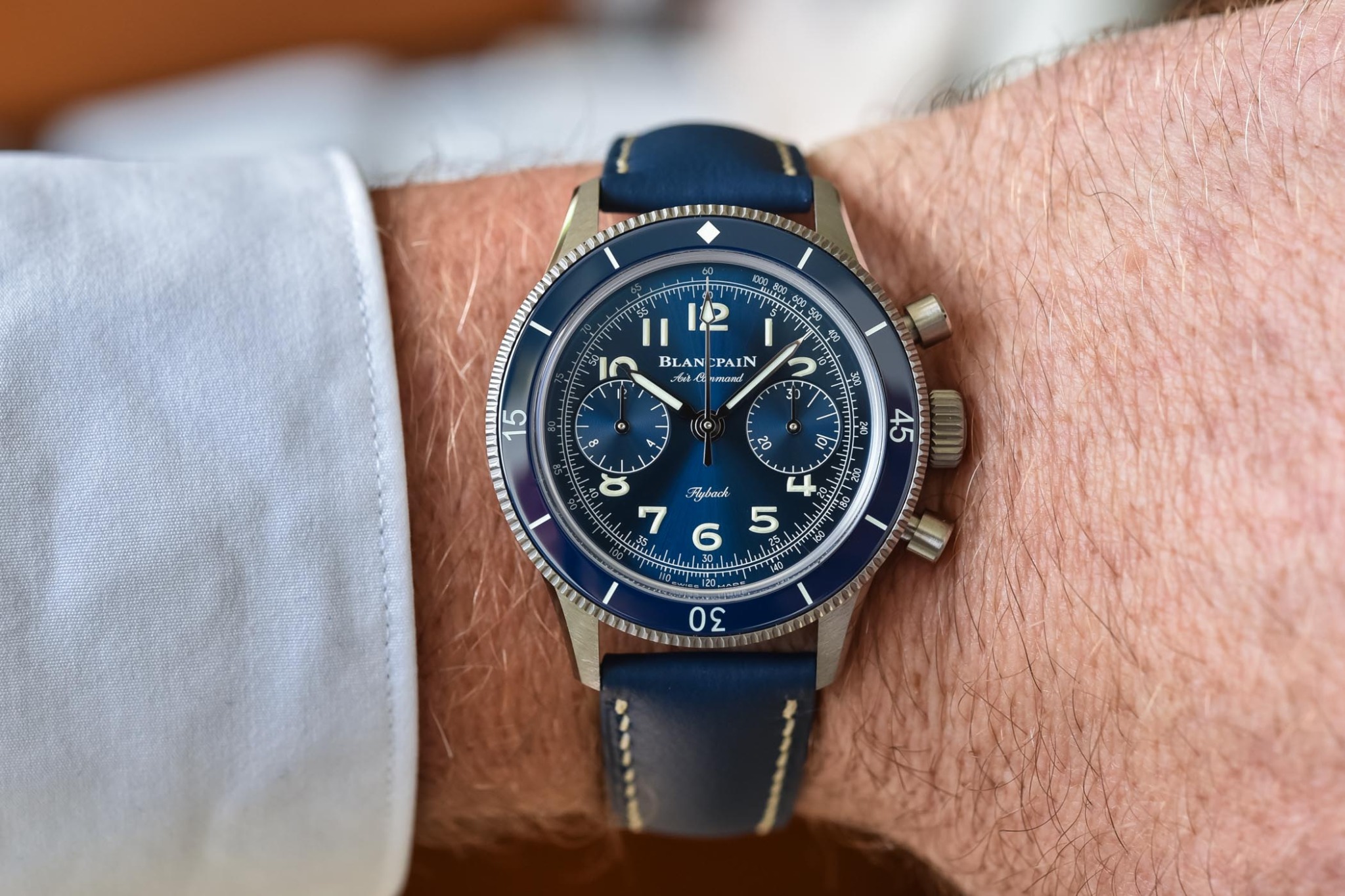 Hands-On Review - Blancpain Air Command Flyback Chronograph 36mm