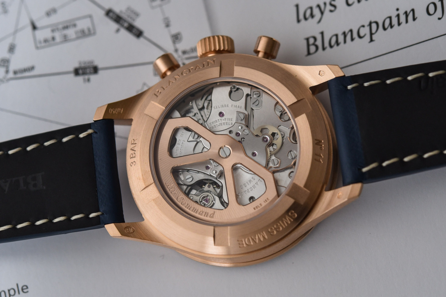 Hands-On Review - Blancpain Air Command Flyback Chronograph 36mm